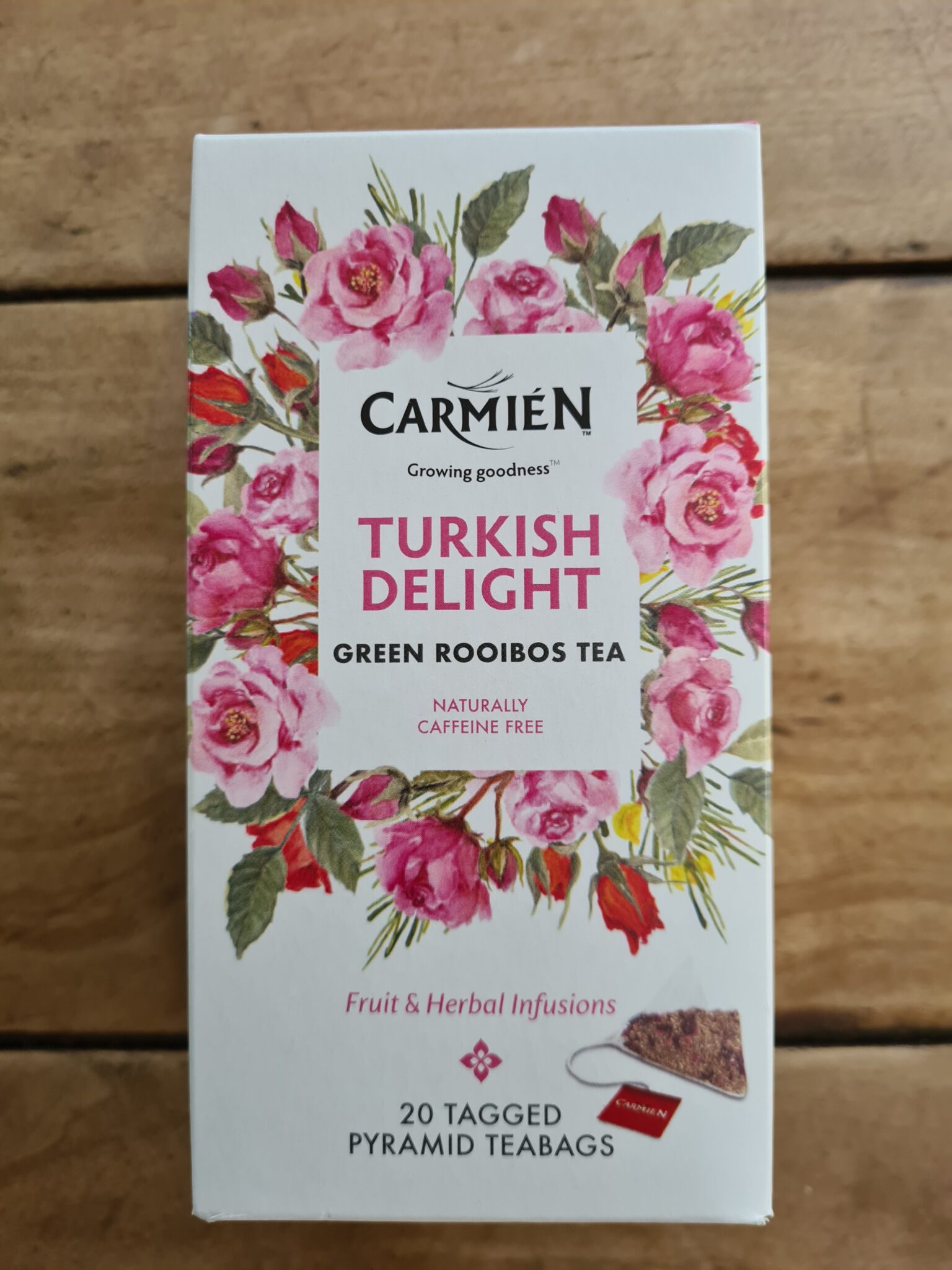 Carmien Green Rooibos Tea - Turkish Delight - Sagewood Cafe